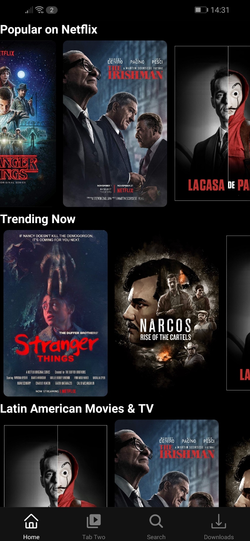 GitHub - juusav/Netflix-Clone: netflix UI